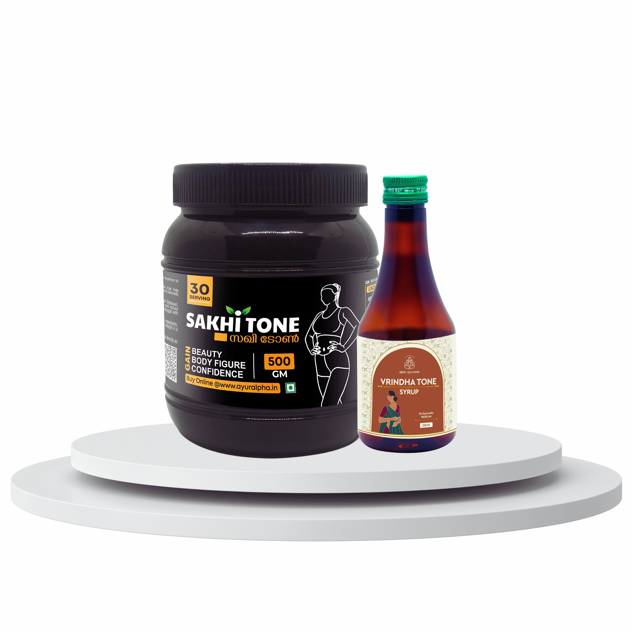 Feminine Wellness Combo: Sakhi Tone and Vrindha Tone – Alpha Ayurveda ...